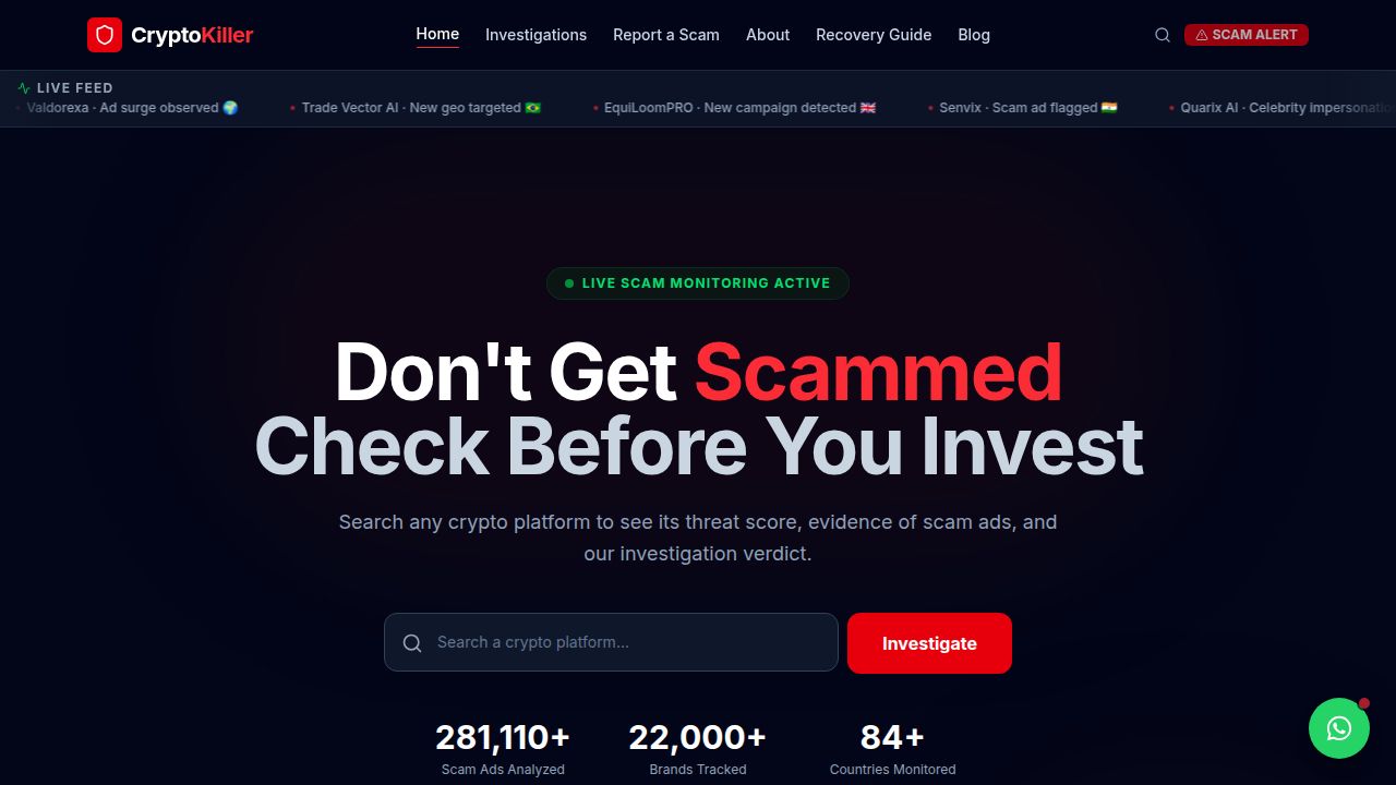 AI Trading Bot Scams: How 6,007 Fake Ads Target You | CryptoKiller